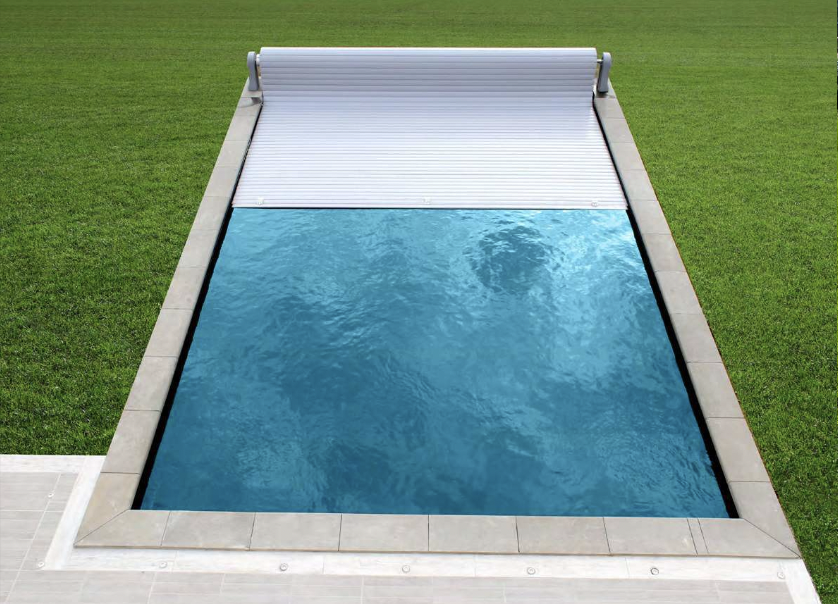 Volet automatique hors-sol pour piscine - Volet sur mesure fabriqué en ...
