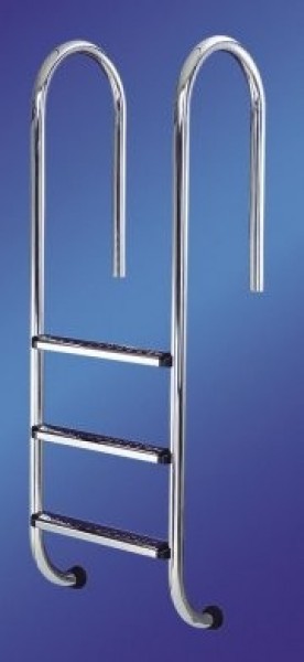 Echelle de piscine droite en inox, 3 marches Echelle de piscine droite en inox, 3 marches