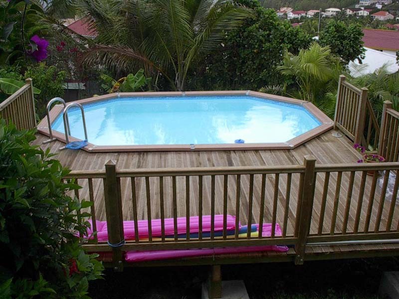 Piscine Azteck à enterrer ovale 5.60 x 4.00 m